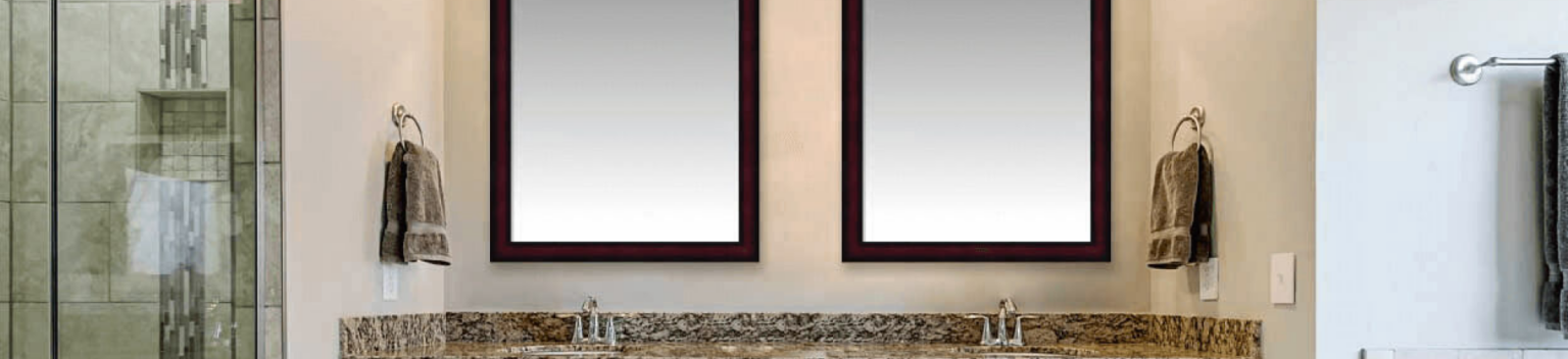 Custom Framed Mirrors - Chippewa Glass & Mirror